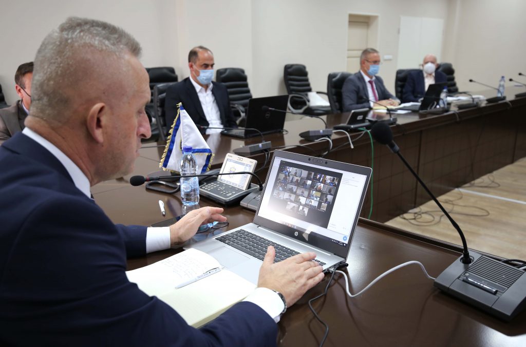 Drejtori i Përgjithshëm i Policisë së Kosovës, z. Rashit QALAJ, pas ...